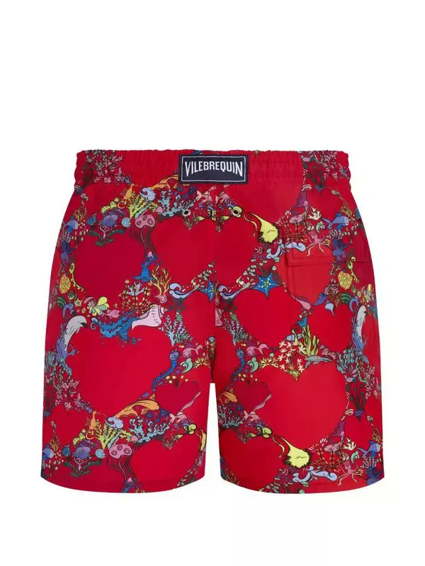 Vilebrequin Amor Graphic-print Swim Shorts