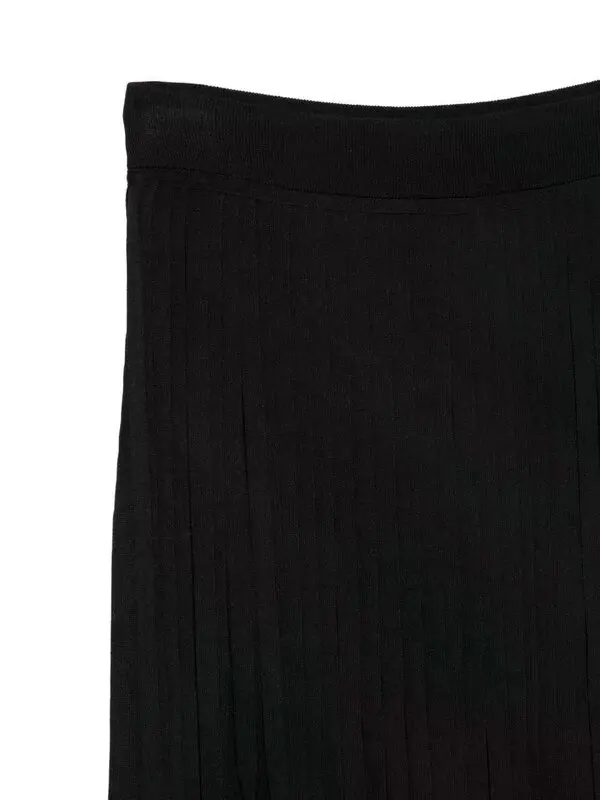 TELA Uma Fringed Midi Skirt