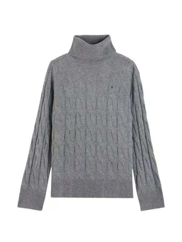 Tommy Hilfiger Cable-knit Roll-neck Sweater