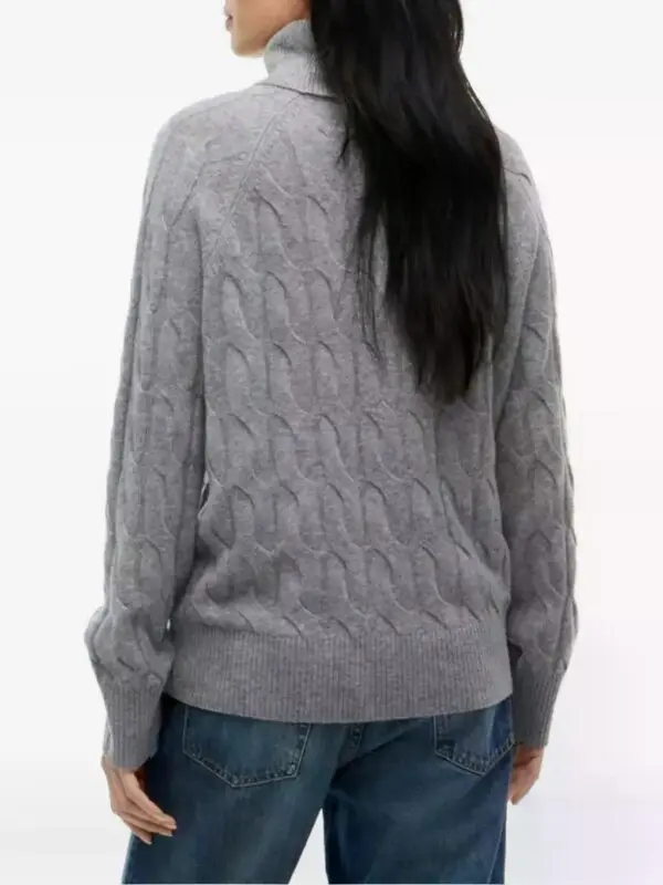 Tommy Hilfiger Cable-knit Roll-neck Sweater