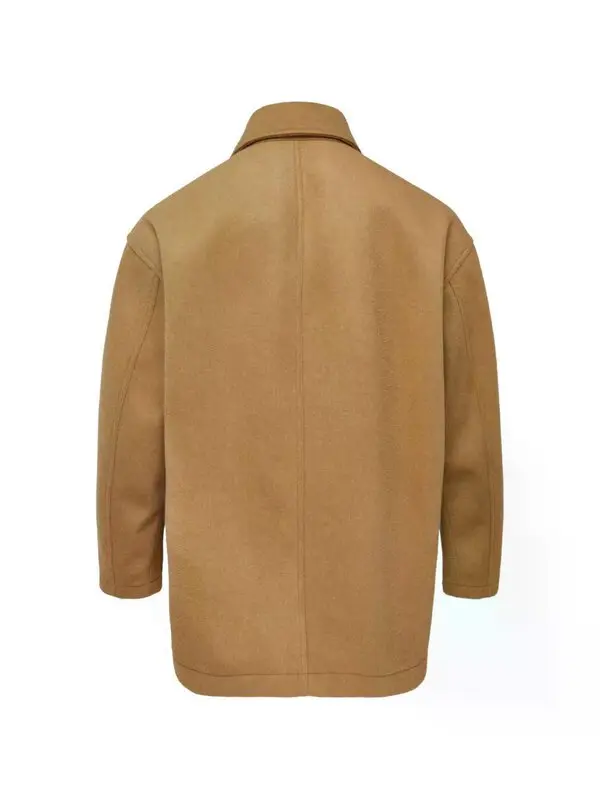 Comme Des Garçons Button-up Patch-pocket Jacket