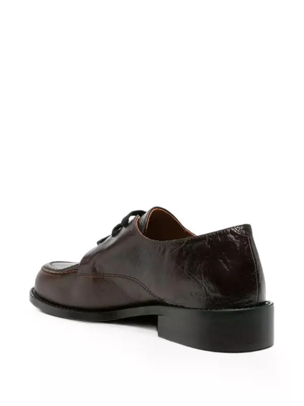 ANGEL ALARCON Lace-up Leather Loafers