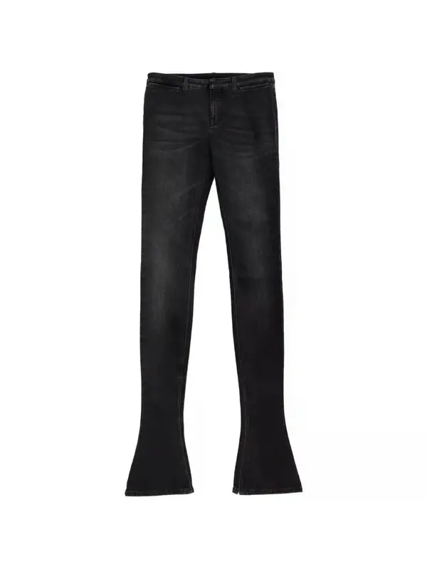 Gucci Faded Flared-hem Jeans