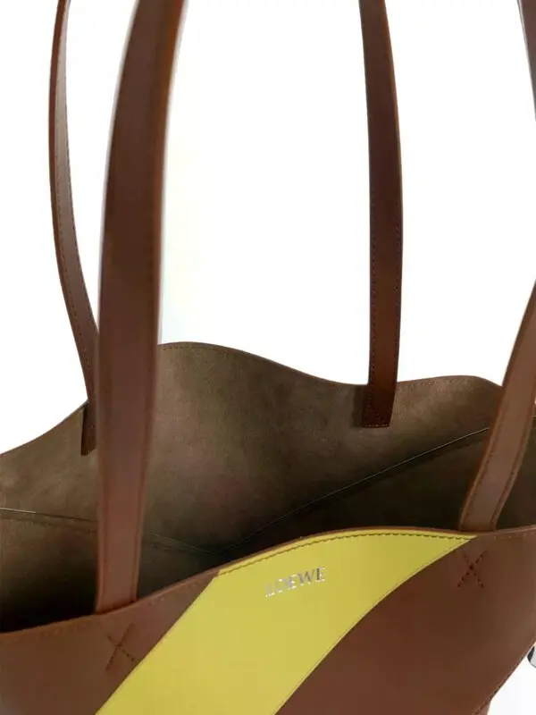 Loewe Medium Puzzle Fold Tote In Classic Calfskin