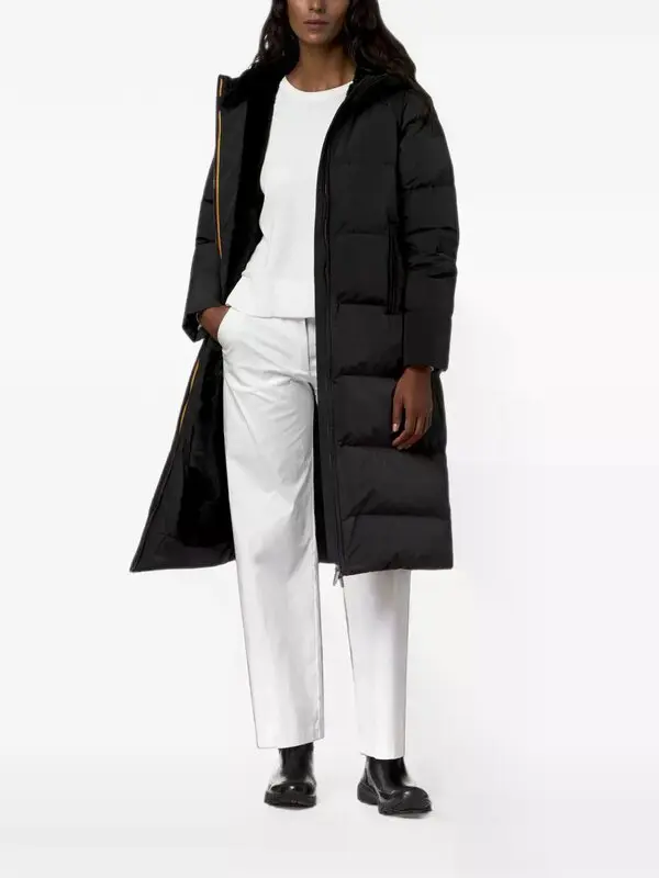 K-WAY Dina Hooded Quilted Coat