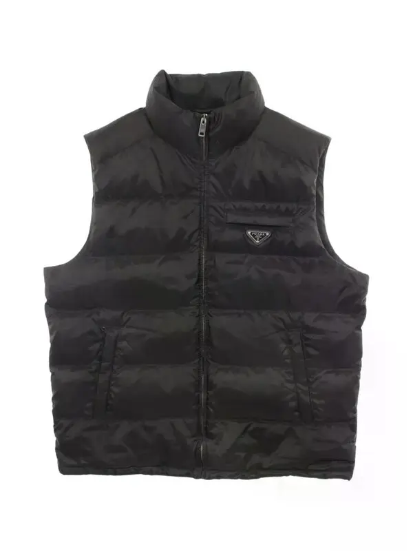 Prada 2010 Logo Plate Down Vest