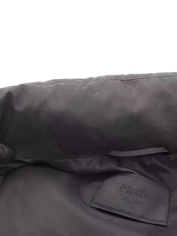 Prada 2010 Logo Plate Down Vest
