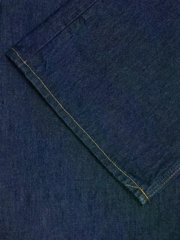 Nudie Jeans Wide Heidi Low-waisted Wide-leg Jeans - Blue