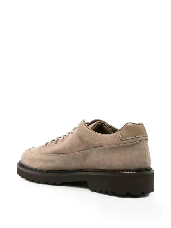 COMMON PROJECTS Suede Lug-sole Lace Up Shoes