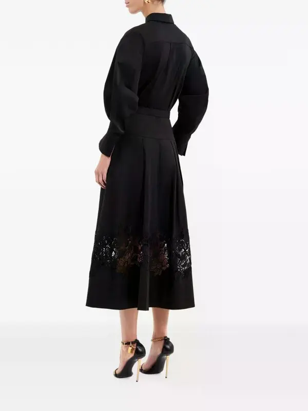 Rebecca Vallance Claribelle Long Sleeve Midi Dress