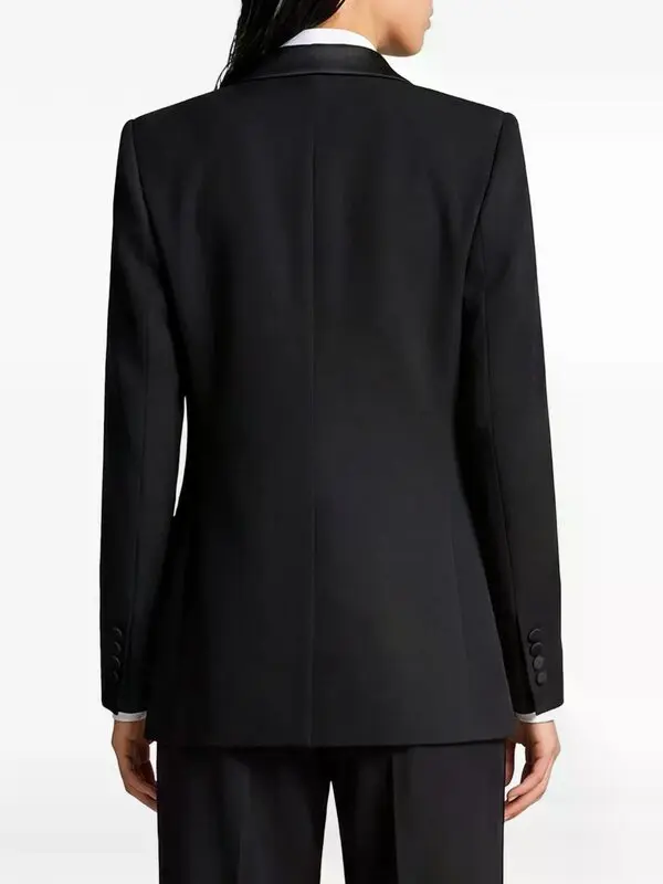 SUTTON NEW YORK Double-breasted Peak-lapel Blazer