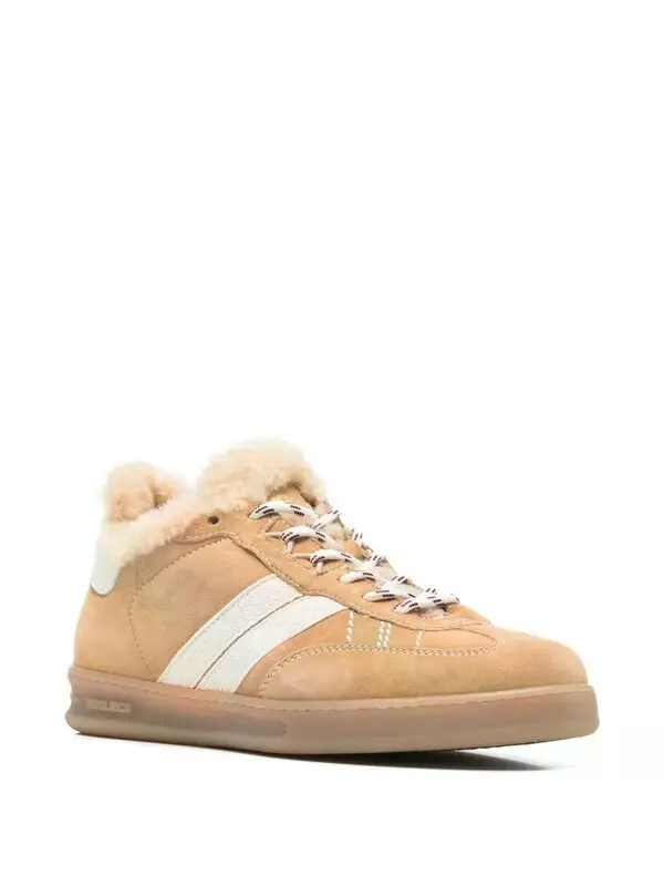 Woolrich Shearling-lined Panelled Sneakers