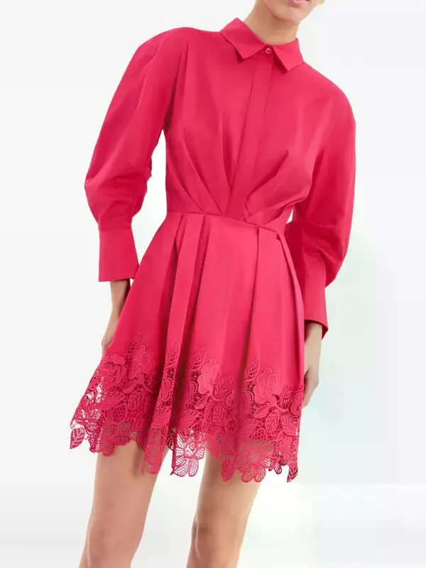 Rebecca Vallance Claribelle Long-sleeve Mini Dress