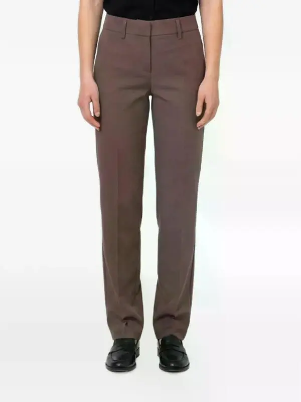 SUTTON NEW YORK Straight-leg Pleated Trousers