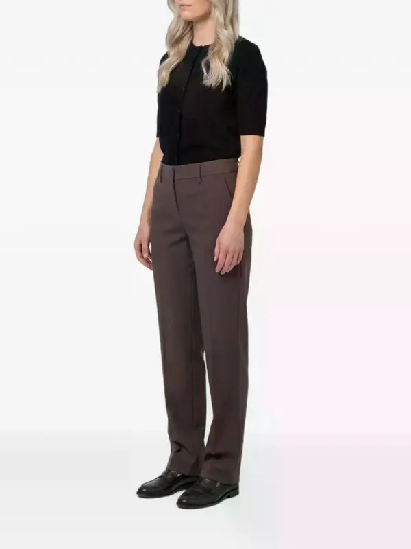 SUTTON NEW YORK Straight-leg Pleated Trousers