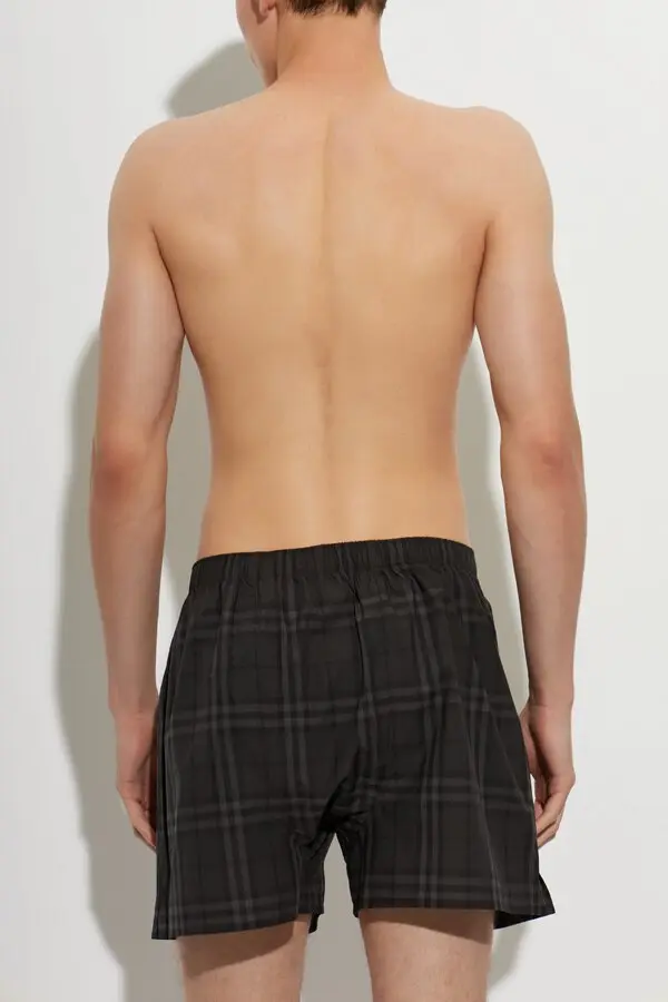 Burberry Check Plaid Boxers By