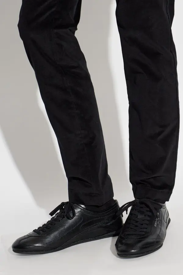Dolce & Gabbana Lipari Low-top Leather Sneakers