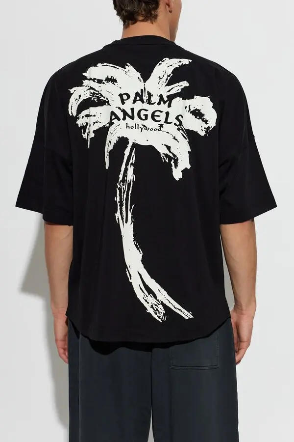 Palm Angels Hollywood Logo T-shirt