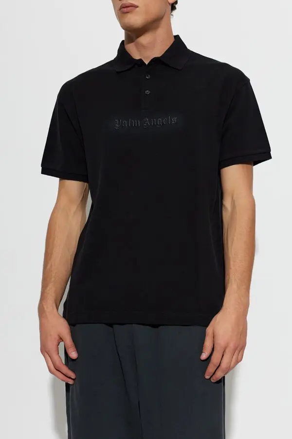 Palm Angels Logo Polo Shirt