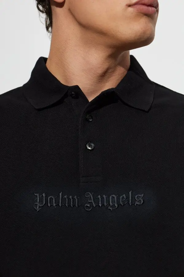 Palm Angels Logo Polo Shirt