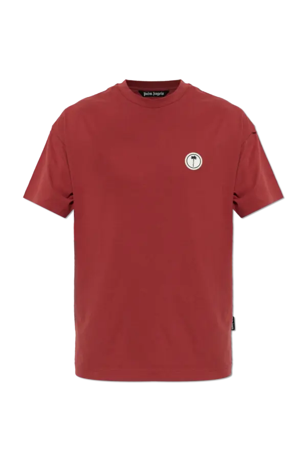 Palm Angels T-shirt With Logo Patch