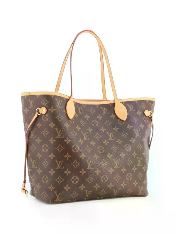 LOUIS VUITTON Neverfull Nm Monogram Canvas Mm Tote Bag