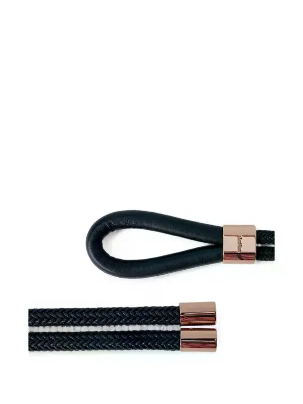 Max Mara Braided Metallic-accent Belt