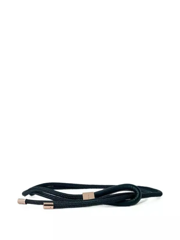 Max Mara Braided Metallic-accent Belt