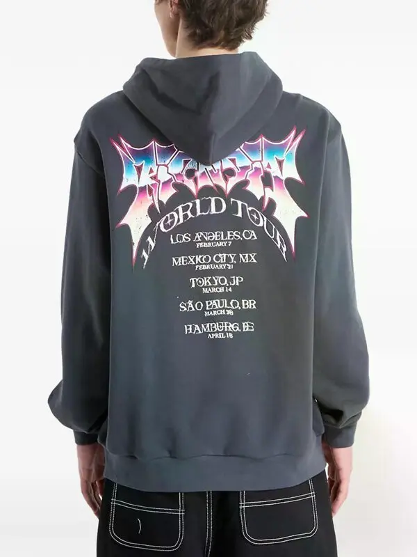 RIPNDIP Noid Graphic-print Zip-up Hoodie