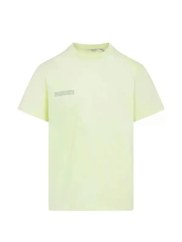 PANGAIA Text-print T-shirt - Green