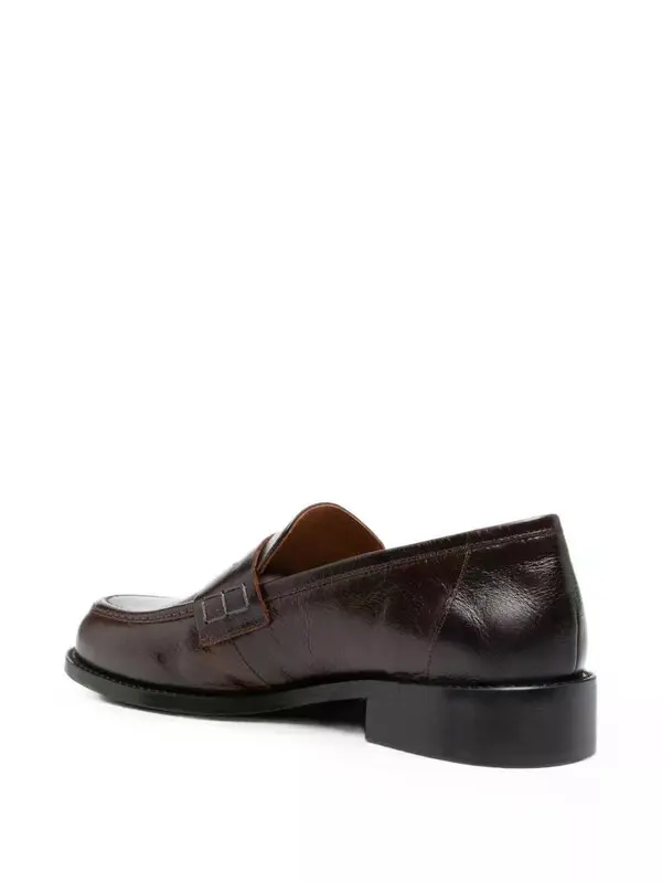 ANGEL ALARCON Leather Loafers