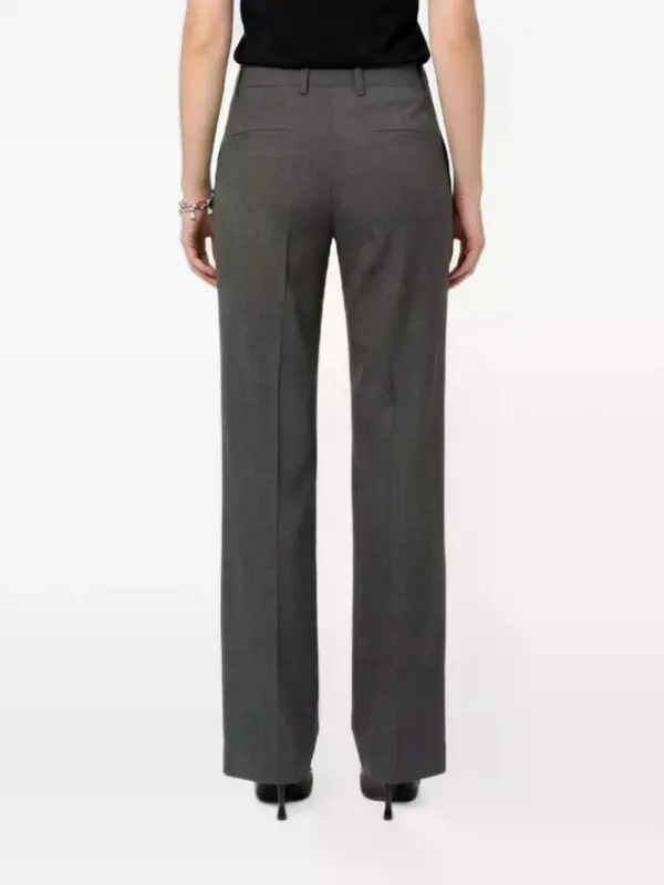 SUTTON NEW YORK Wide-leg Stretch-canvas Trousers