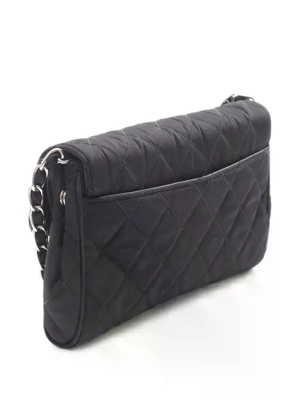 Prada 2010s Quilted Chain Shoulder Bag