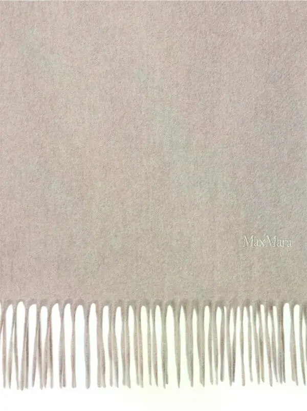 Max Mara Logo-embroidered Scarf