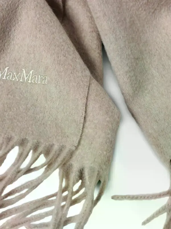 Max Mara Logo-embroidered Scarf