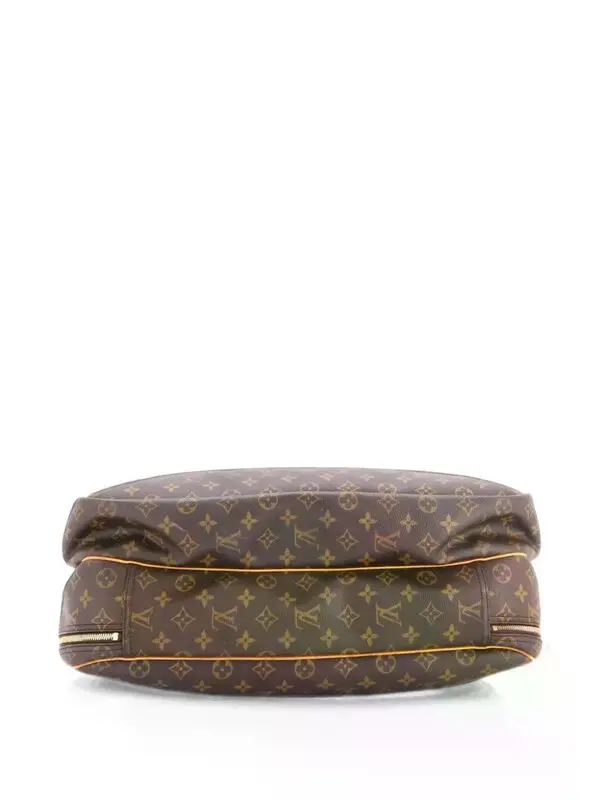 LOUIS VUITTON Alize Bag Monogram Canvas 24 Heures Travel Bag