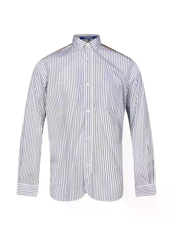 Junya Watanabe Striped Panelled Shirt