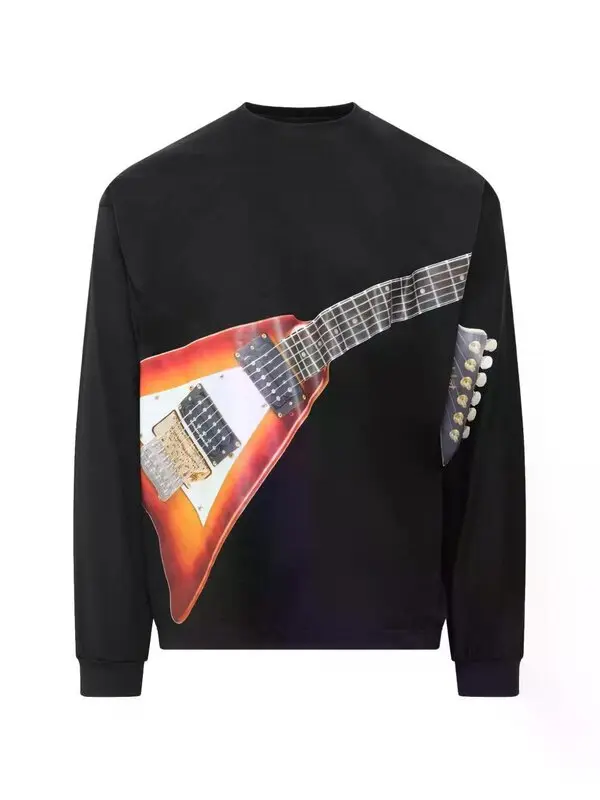 DOUBLET Guitar-print Sweatshirt