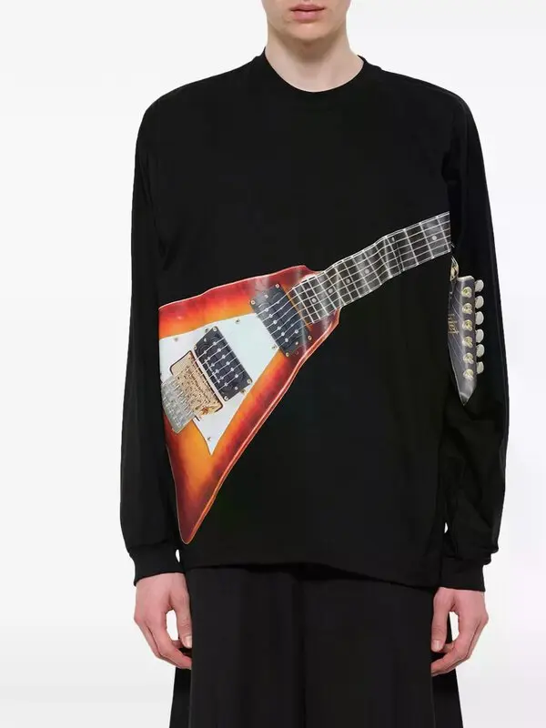 DOUBLET Guitar-print Sweatshirt