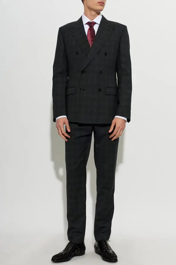Dolce & Gabbana Prince Of Wales Check Suit