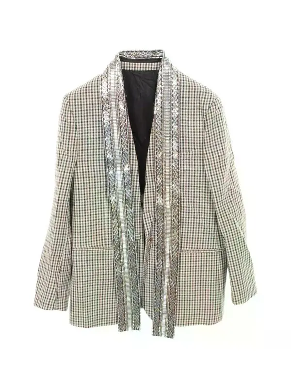 LOUIS VUITTON 2010 Check Wool Jacket