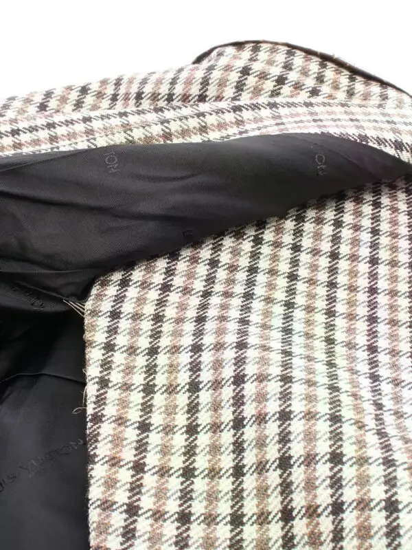 LOUIS VUITTON 2010 Check Wool Jacket