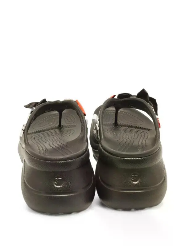 Balenciaga X Crocs Jibbitz Tong Slides