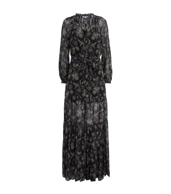 Veronica Beard Silk Isra Maxi Dress