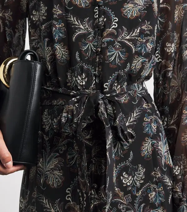 Veronica Beard Silk Isra Maxi Dress