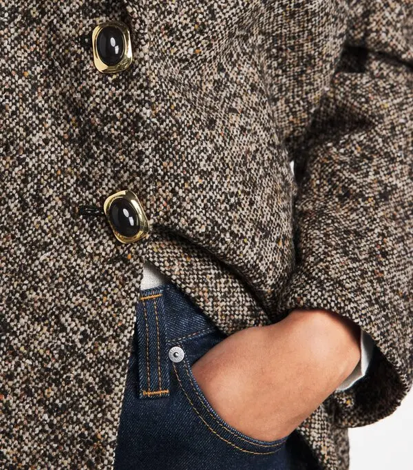 Veronica Beard Tweed Maci Dickey Blazer