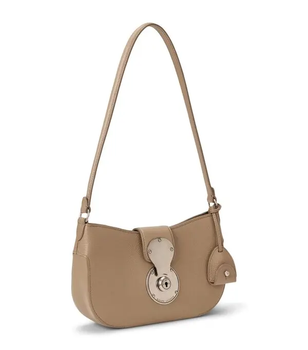 Ralph Lauren Small Leather Ricky Shoulder Bag - Brown