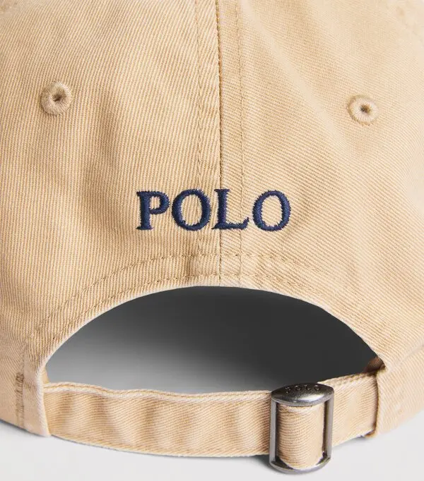 Polo Ralph Lauren Cotton Polo Pony Baseball Cap - Green