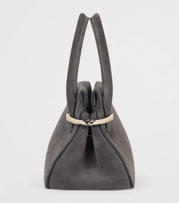 Givenchy Mini Suede Pinch Top-handle Bag