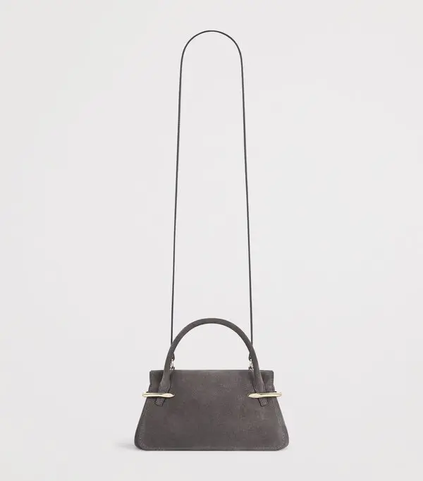 Givenchy Mini Suede Pinch Top-handle Bag